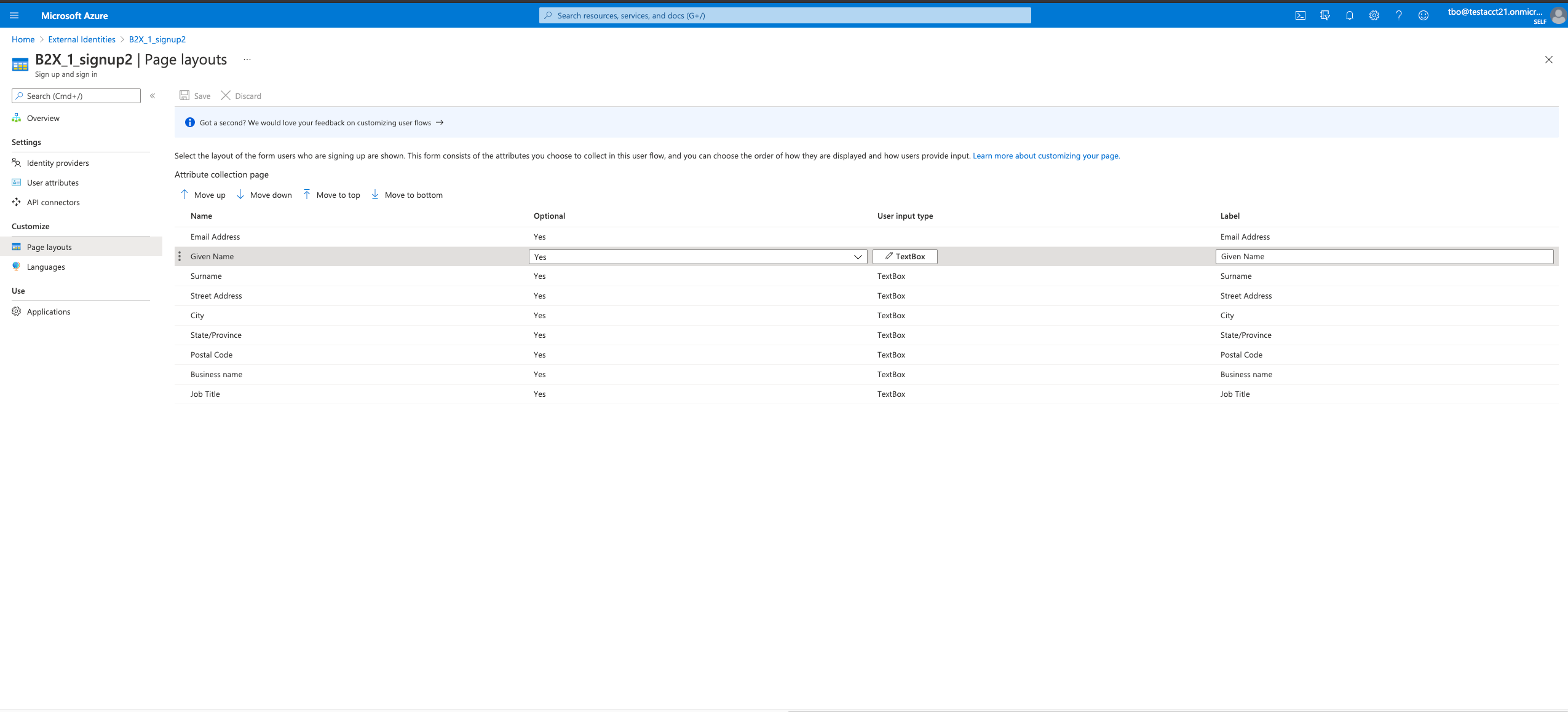 Getting started with Azure AD Self-Service Sign-Up via user flows ...