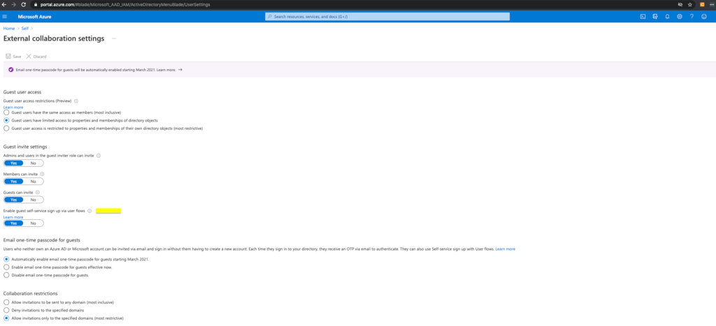 Getting started with Azure AD Self-Service Sign-Up via user flows ...