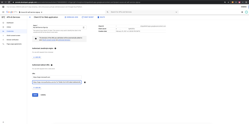 Getting Started With Azure Ad Self Service Sign Up Via User Flows 8804